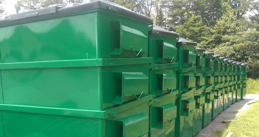 Composting Dumpsters & Containers | FleetGenius